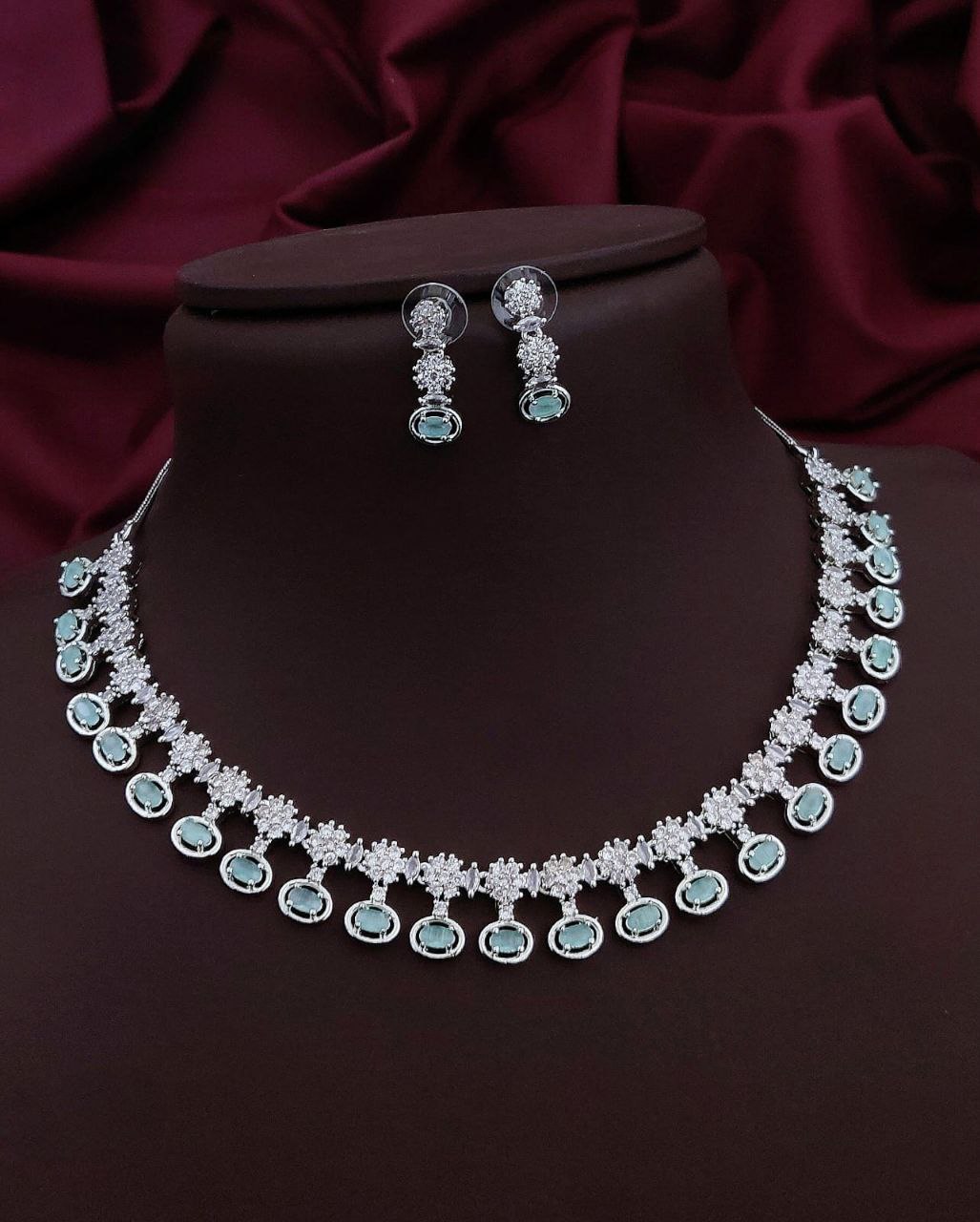 Royal Radiance AD Necklace Set – Timeless Glamour in Every Detail - The ...